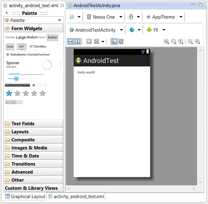 Creating an Example Android Application - Techotopia