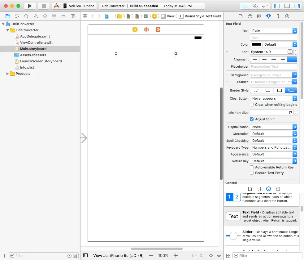 Creating an Interactive iOS 10 App