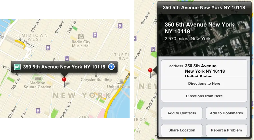 Integrating Maps into iPad iOS 6 Applications using MKMapItem - Techotopia