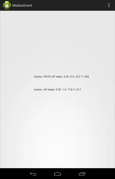 Android Touch and Multi-touch Event Handling in Android Studio - Techotopia